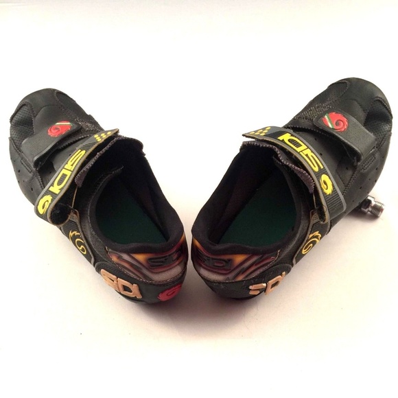 Sidi | Shoes | Sidi Mens Cycling Shoes Black Red Size 45 | Poshmark